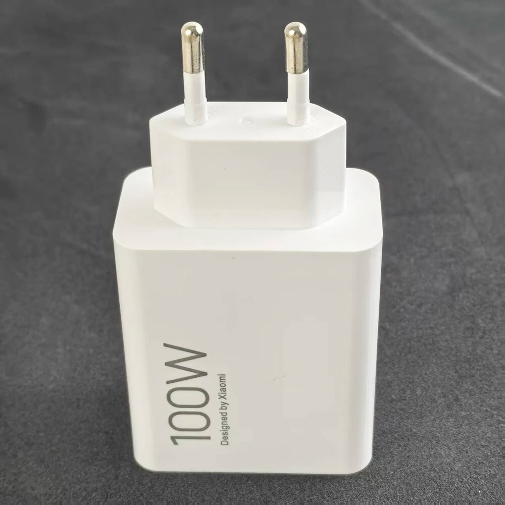 Оригинальный адаптер питания для быстрой зарядки Xiaomi 100 Вт EU Turbo, кабель 6A Only EU charger