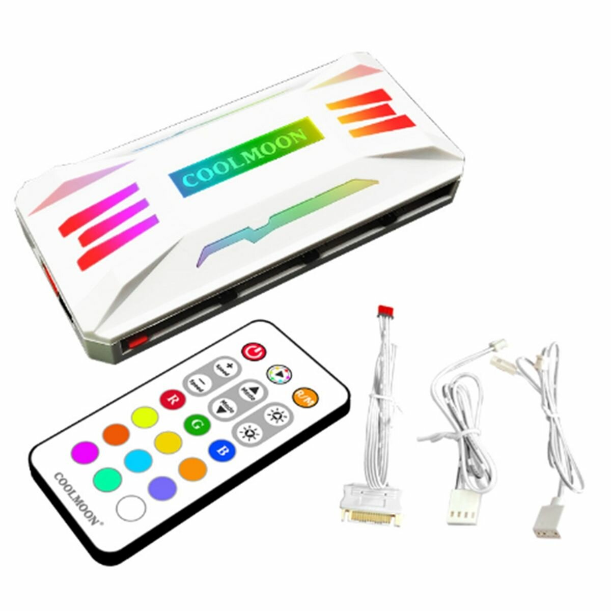 COOLMOON RGB Контроллер ARGB Охлаждающий Вентилятор Умный Пульт Дистанционного Управления