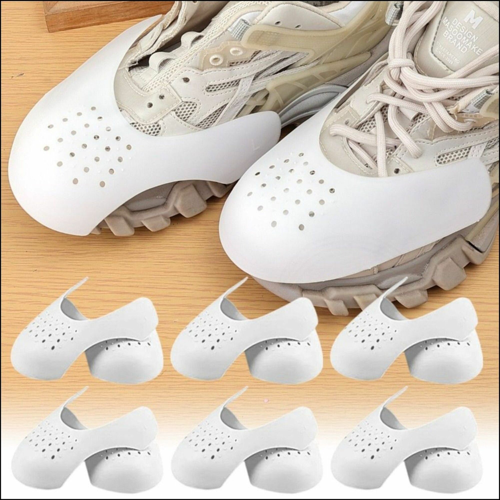 Формодержатели для обуви от заломов, Белый,2 пара