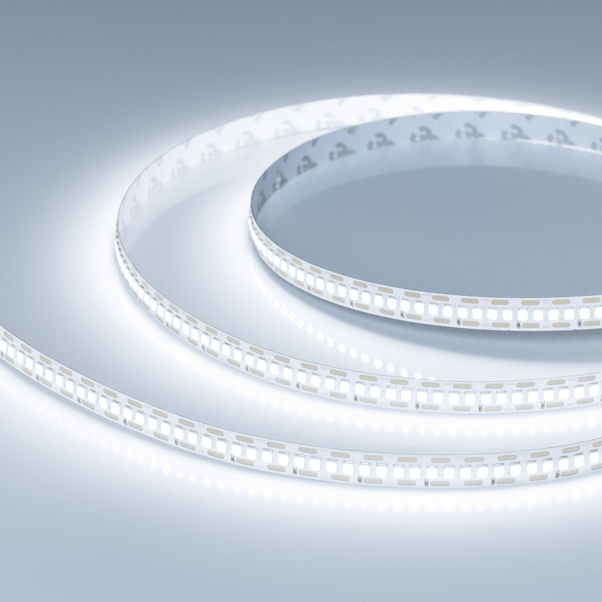 Светодиодная Лента FC-A240-10mm 24V White6000-CX1 (24 W/m, IP20, 5m) (Arlight, резка 1 светодиод) 059175