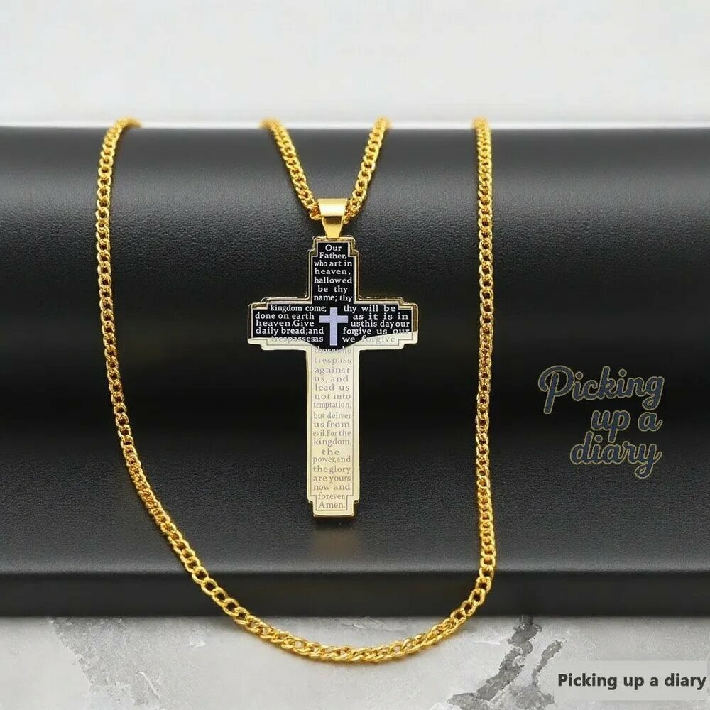 Подвеска мужская, женская Spikes крест