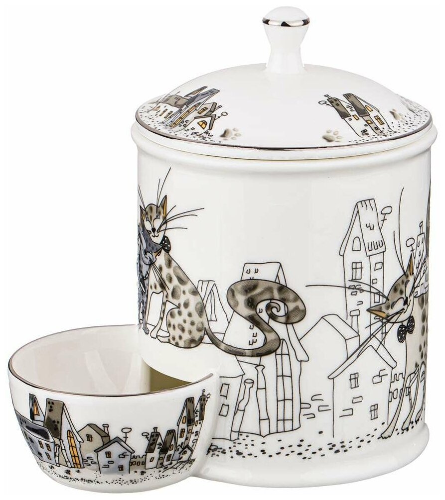 Банка для соли котики KSG-264-122