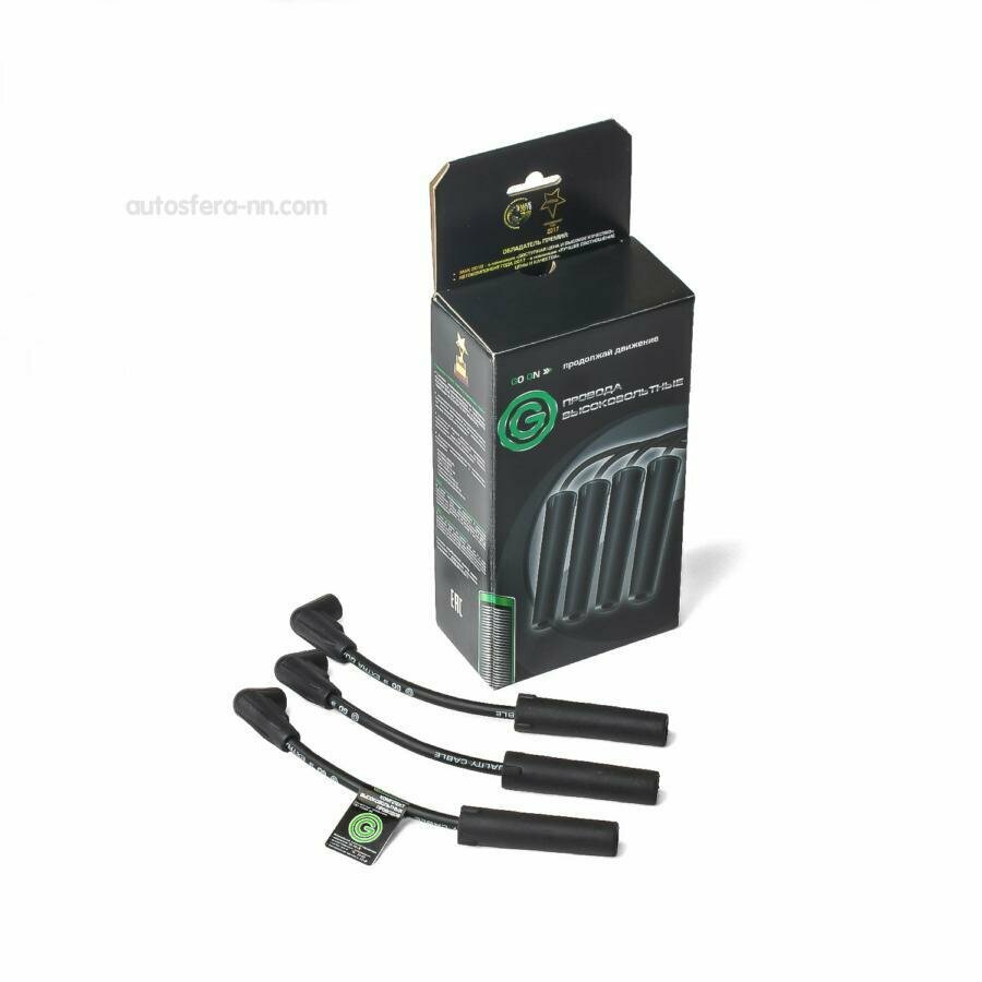 GO GO008 Провода в/в Daewoo Matiz/Chevrolet Spark 0,8 (под модуль) M100 (2001-2005), M200 (2005-2010) c двигателями F8CV [OEM №: 96291306]