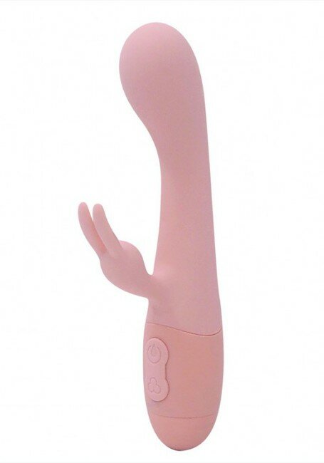 Вибратор кролик Solar Naya (персиковый )
