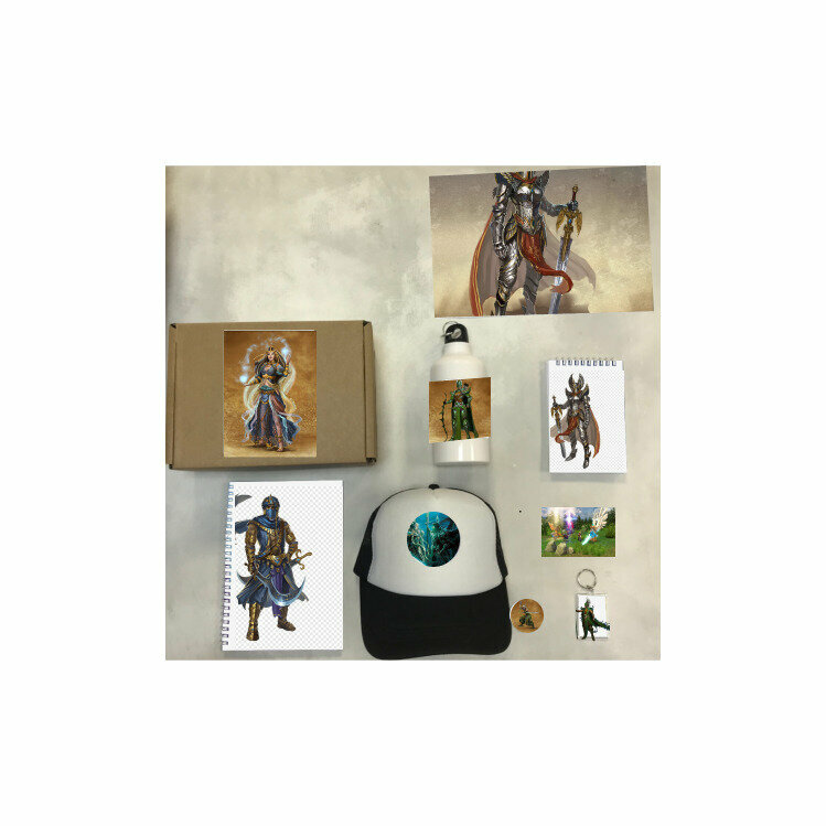 Бокс GOODbrelok принт "Герои меча и магии, Heroes of Might and Magic" - HMM0008