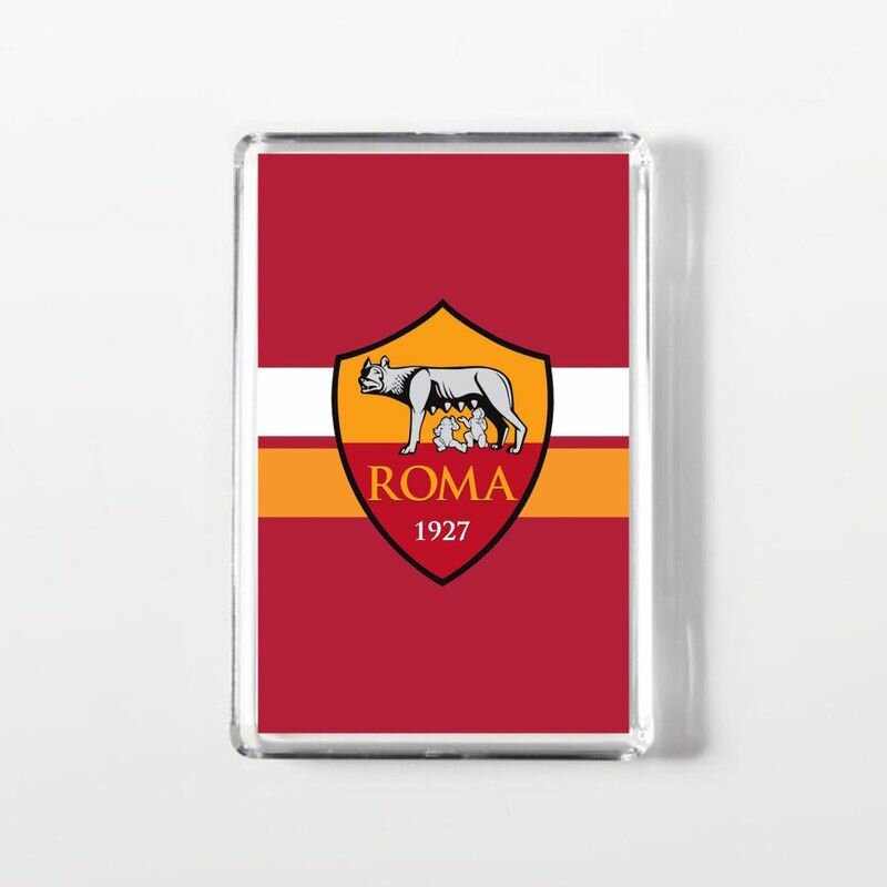 Магнит акриловый прямоугольный GOODbrelok ФК Рома, ROMA - 0004