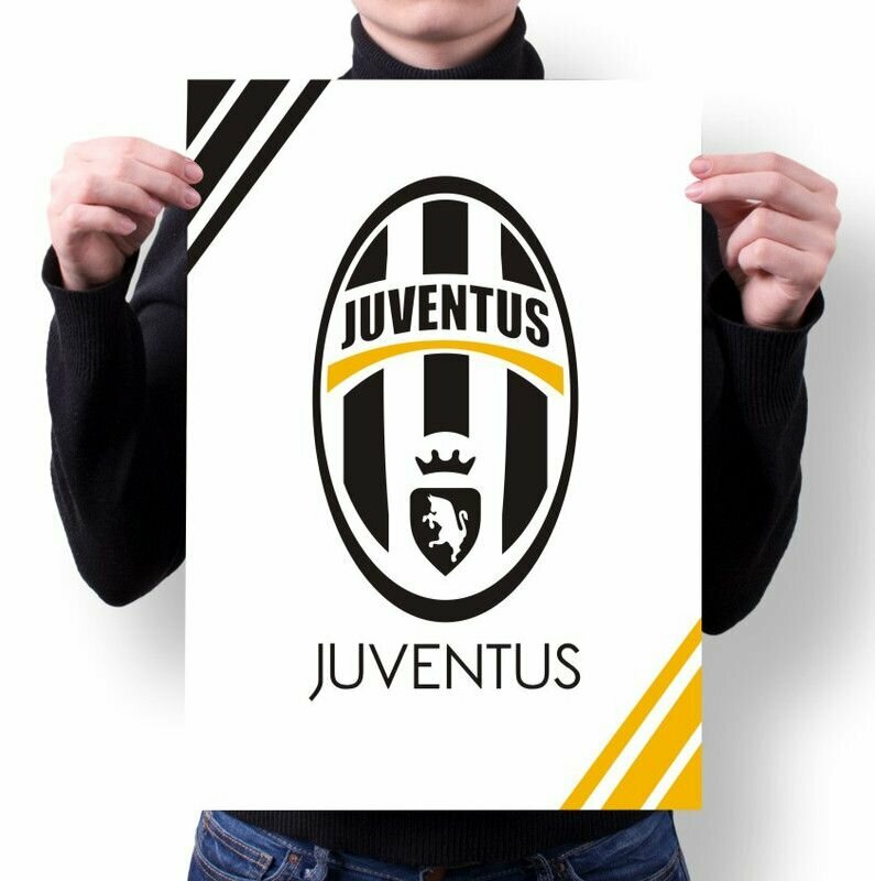 Плакат А3 принт Ювентус, Juventus - 0009
