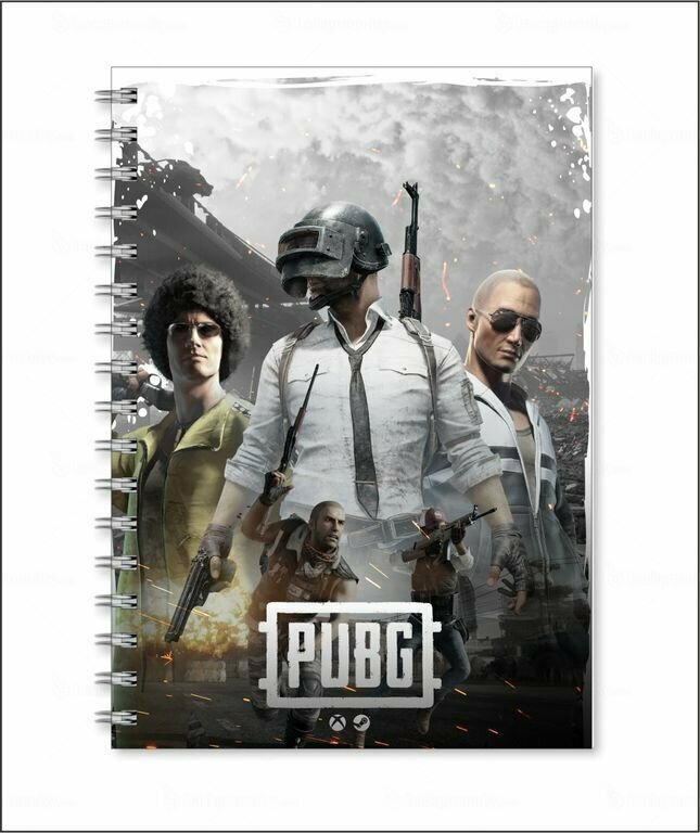 Тетрадь PlayerUnknowns Battlegrounds, PUBG, пубг №7
