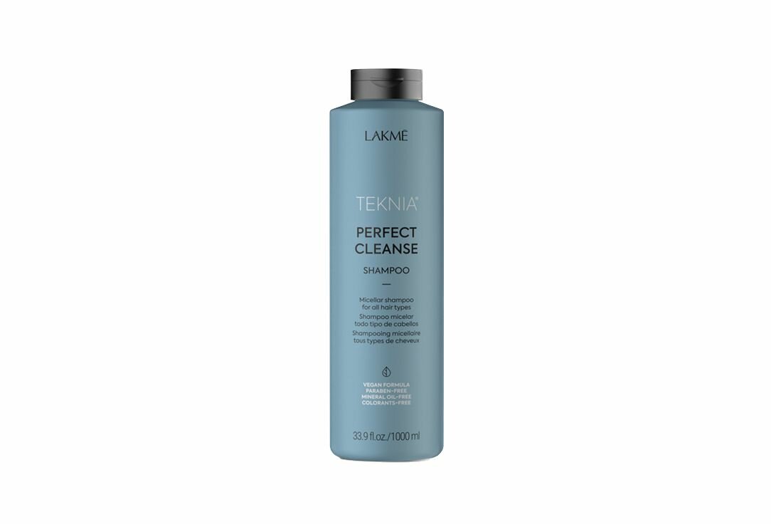 LAKME Мицеллярный шампунь для волос Perfect Cleanse Shampoo (1000 мл)