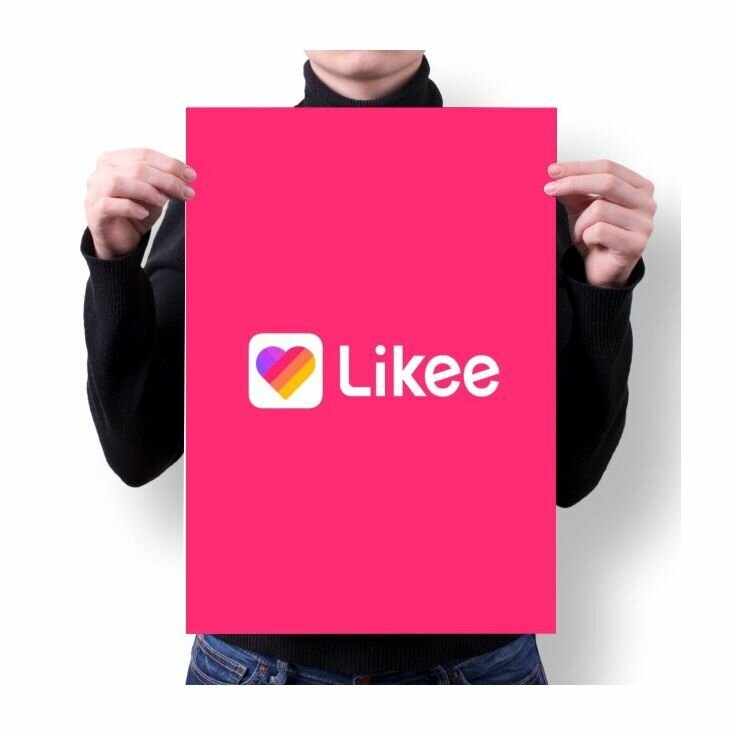 Плакат А1 принт Лайки Likee-7