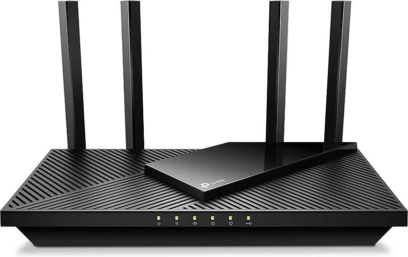 TP-Link Archer AX55 Двухдиапазонный гигабитный Wi‑Fi 6 роутер AX3000, до 574 Мбит/с на 2,4 ГГц + до 2402 Мбит/с на 5 ГГц