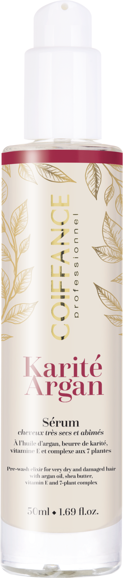 Эликсир для сухих и поврежденных волос KARITE ARGAN ELIXIR COIFFANCE, 50 мл