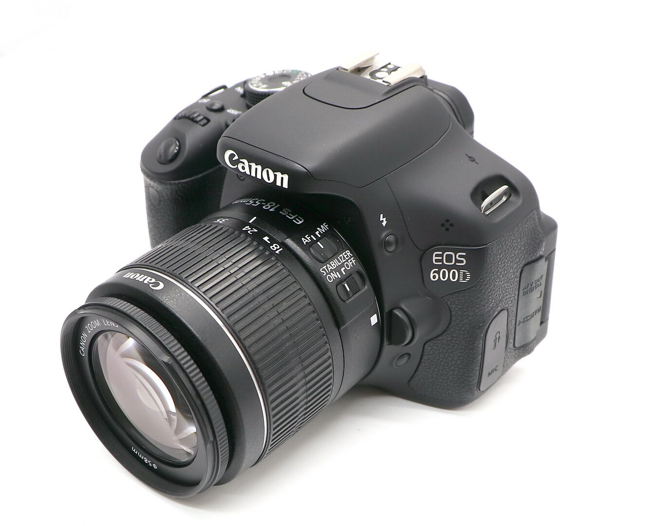 Фотокамера Canon EOS 600D kit (пробег 5375 кадров)