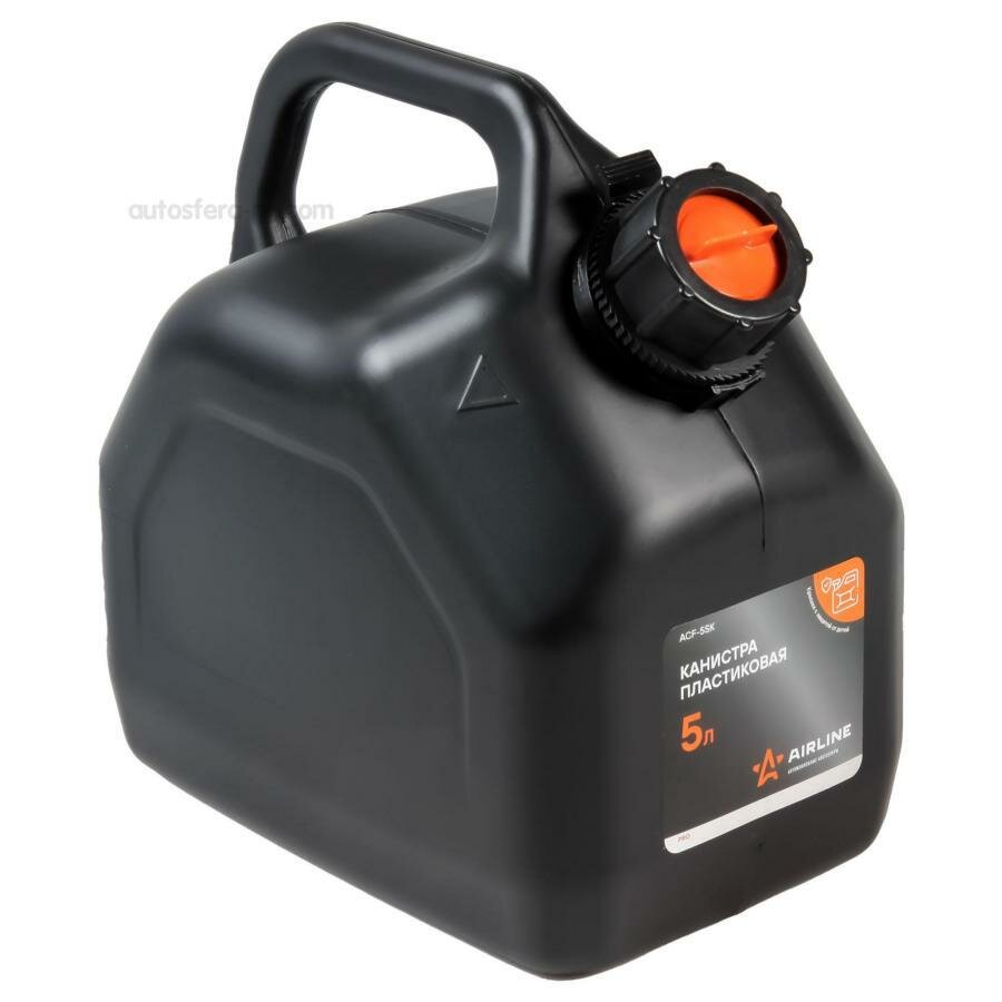AIRLINE ACF5SK Канистра 5 л пластиковая PRO, крышка с защитой от детей (ACF-5SK)
