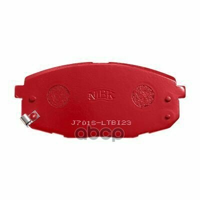 Колодки тормозные дисковые NiBK арт. PN0373S