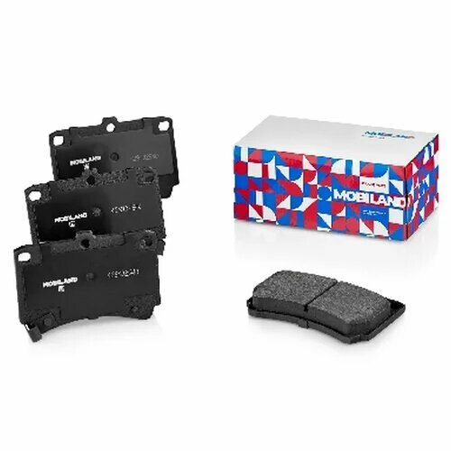 Колодки дисковые передние KIA RIO 00-02, MAZDA 121 90-96/323 90-96 MOBILAND 429102540
