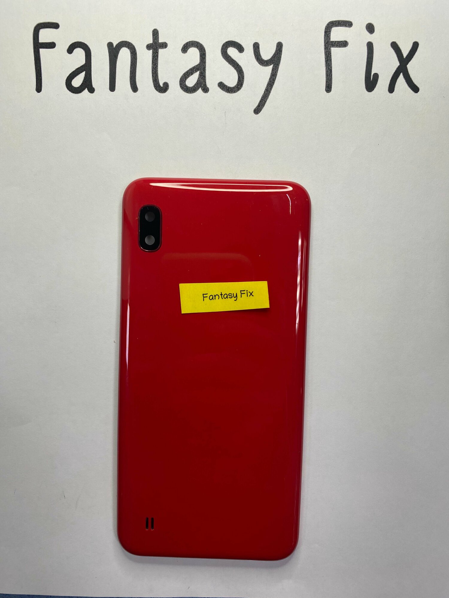 Задняя крышка для Samsung A105F/DS (A10) красная