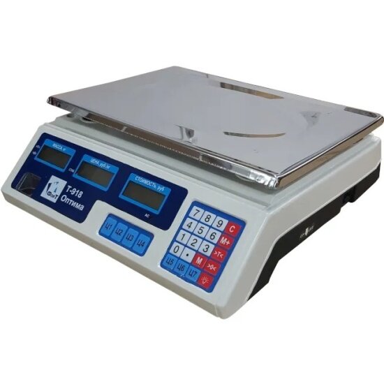 Весы торговые Форт -Т 918 (32, 5) LCD Оптима Плюс