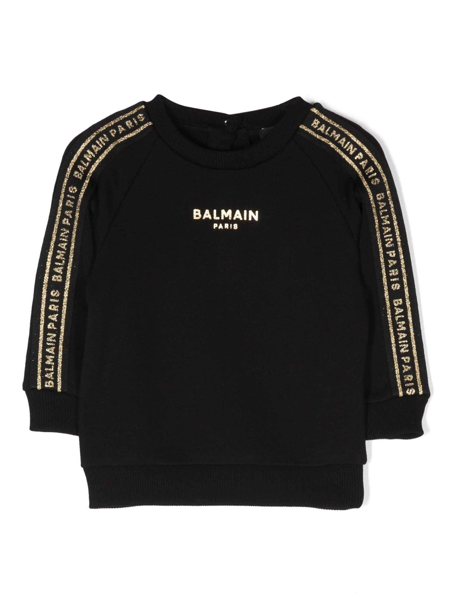 Толстовка Logo-tape crew-neck sweatshirt