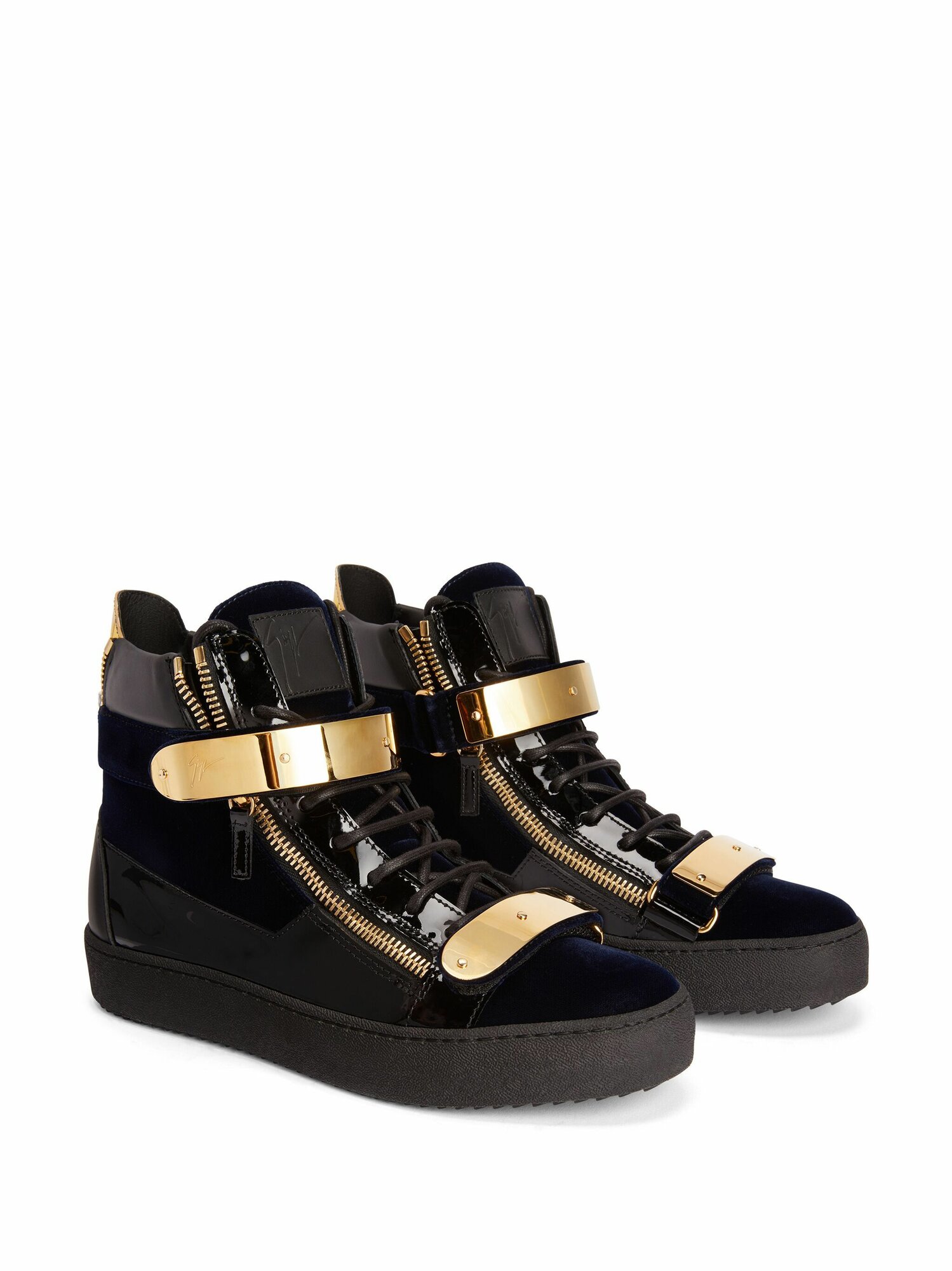 Кроссовки Giuseppe Zanotti Coby, размер 42,5 EU, blue — фото 1