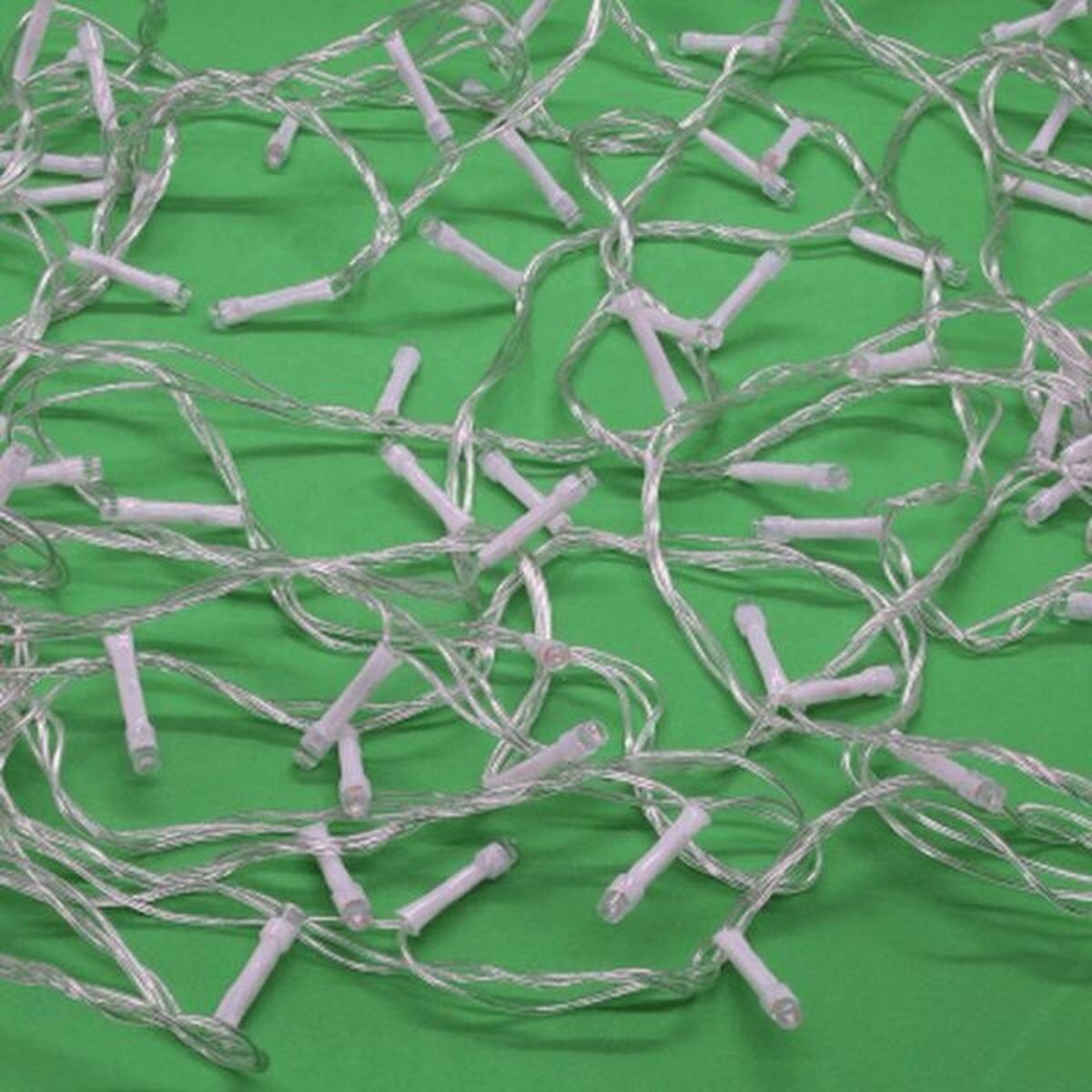 Гирлянда эл. вьюн 9м, 100LED, розовое золото, пост. свечение, ПВХ прозрачный, 220В сноу БУМ