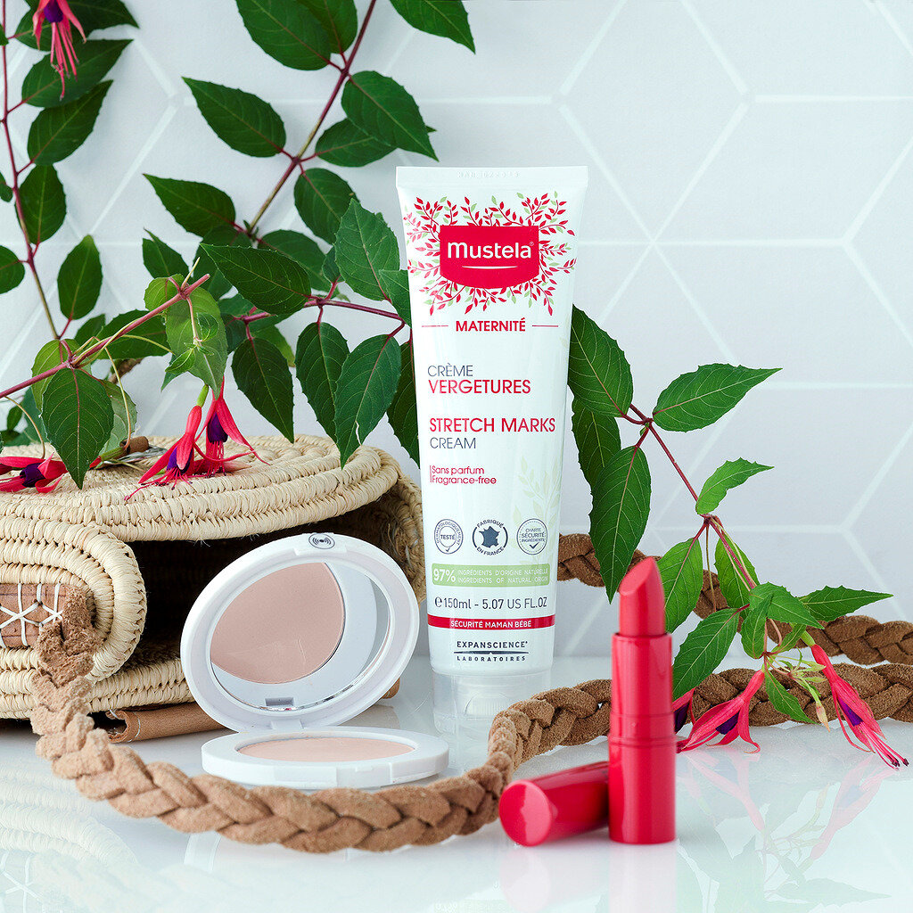 Mustela Крем от растяжек без отдушки, 150 мл