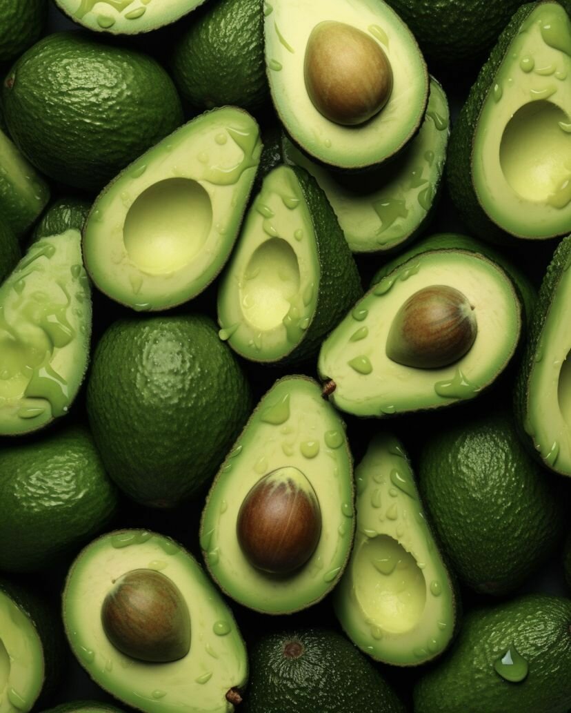 Постер на кухню (30х40 см). Фото авокадо