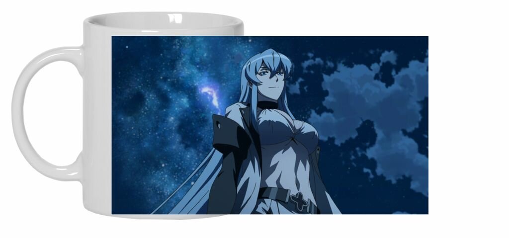 Кружка Убийца Акамэ, Akame ga Kill №12, кружка-хамелеон