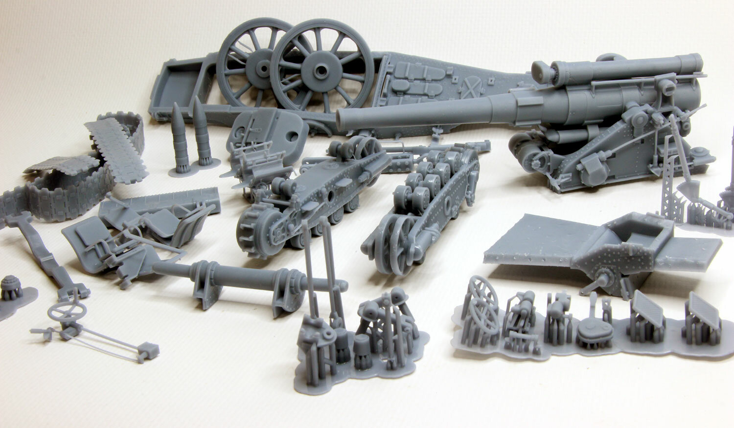Б-4 - 203-мм гаубица (набор для сборки) модель в масштабе 1:35