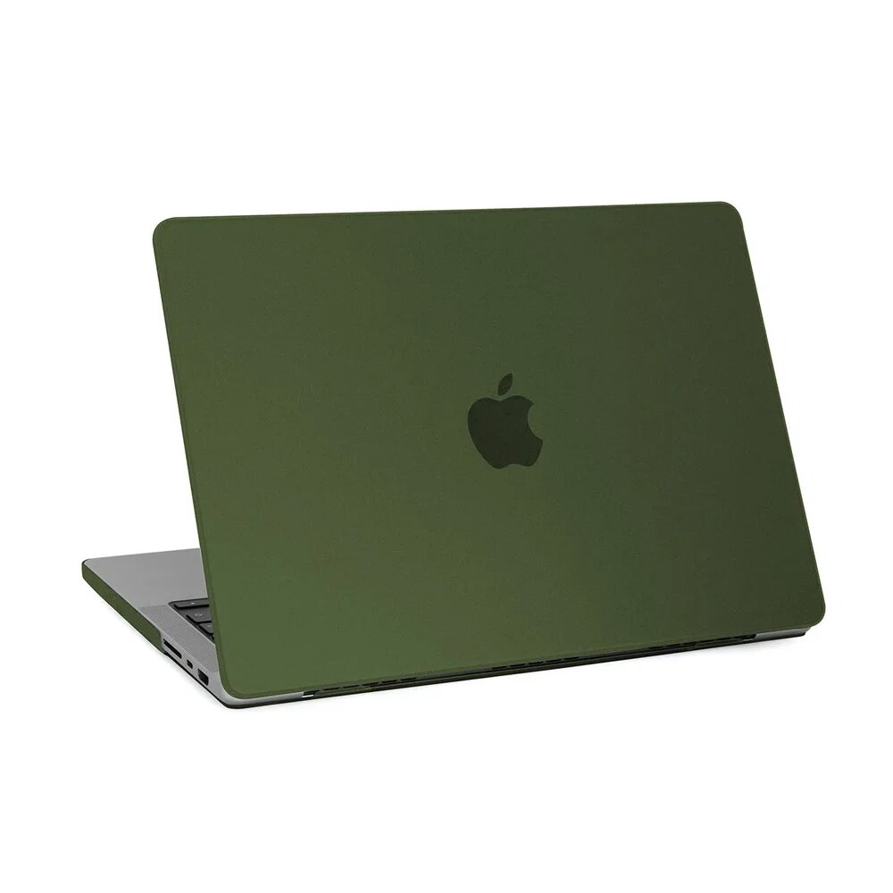 Матовый защитный чехол для Macbook Air 13 A2337 M1 M2 M3 Air 15.3 2022 Air 13 A3113, green