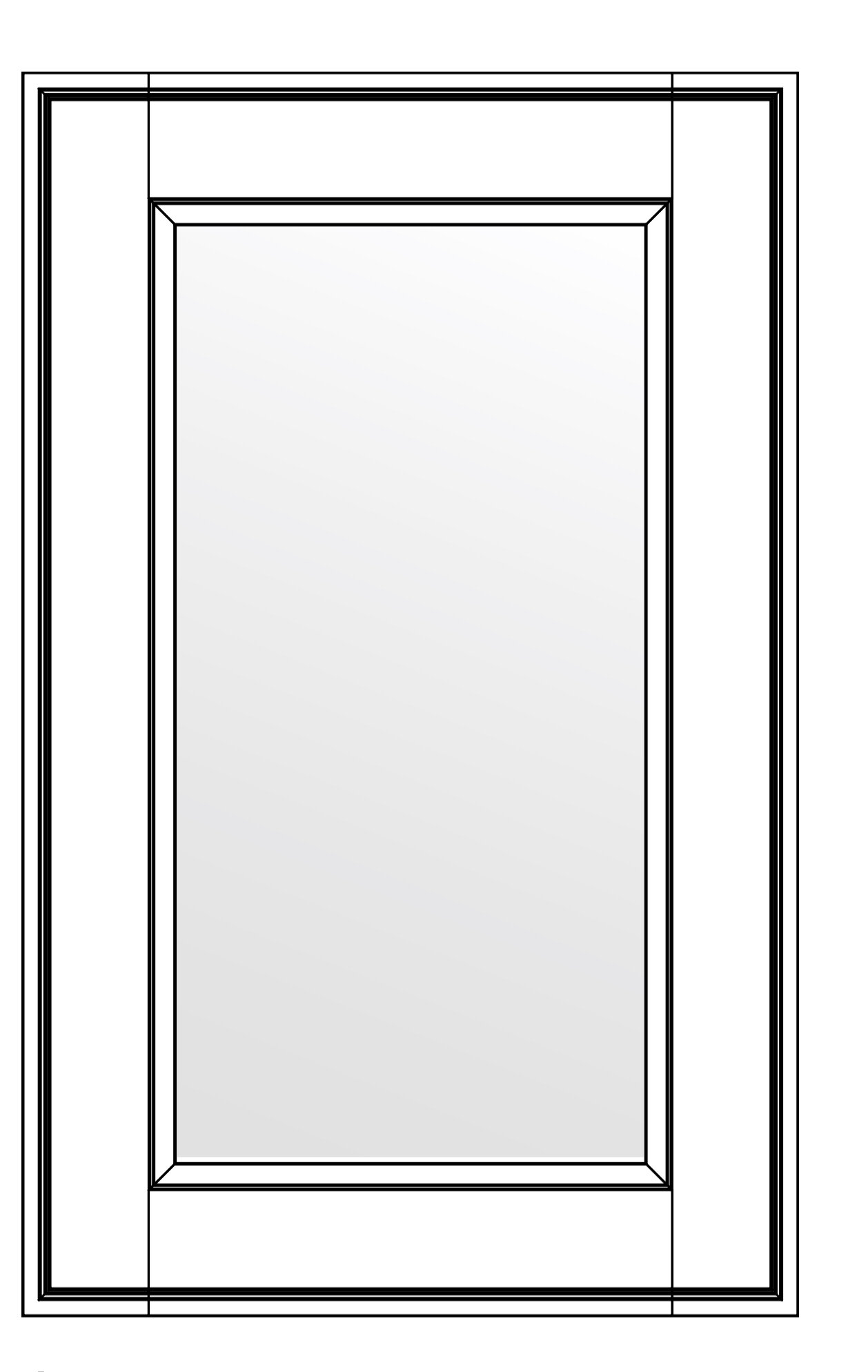 Фасад под стекло Милан Фондо 716х447 V