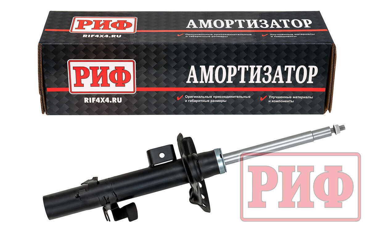 Амортизатор РИФ передний левый Land Rover Freelander 2 штатный OEM LR001141