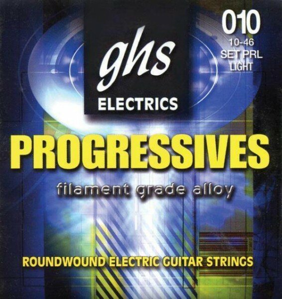 Струны для электрогитары GHS Progressives PRL 10-46