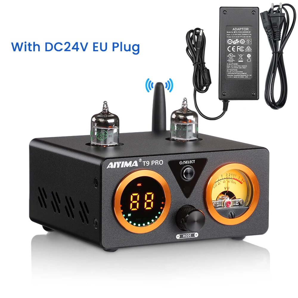 Aiyima T9 PRO Bluetooth Усилитель 100Вт T9 PRO 24V EU