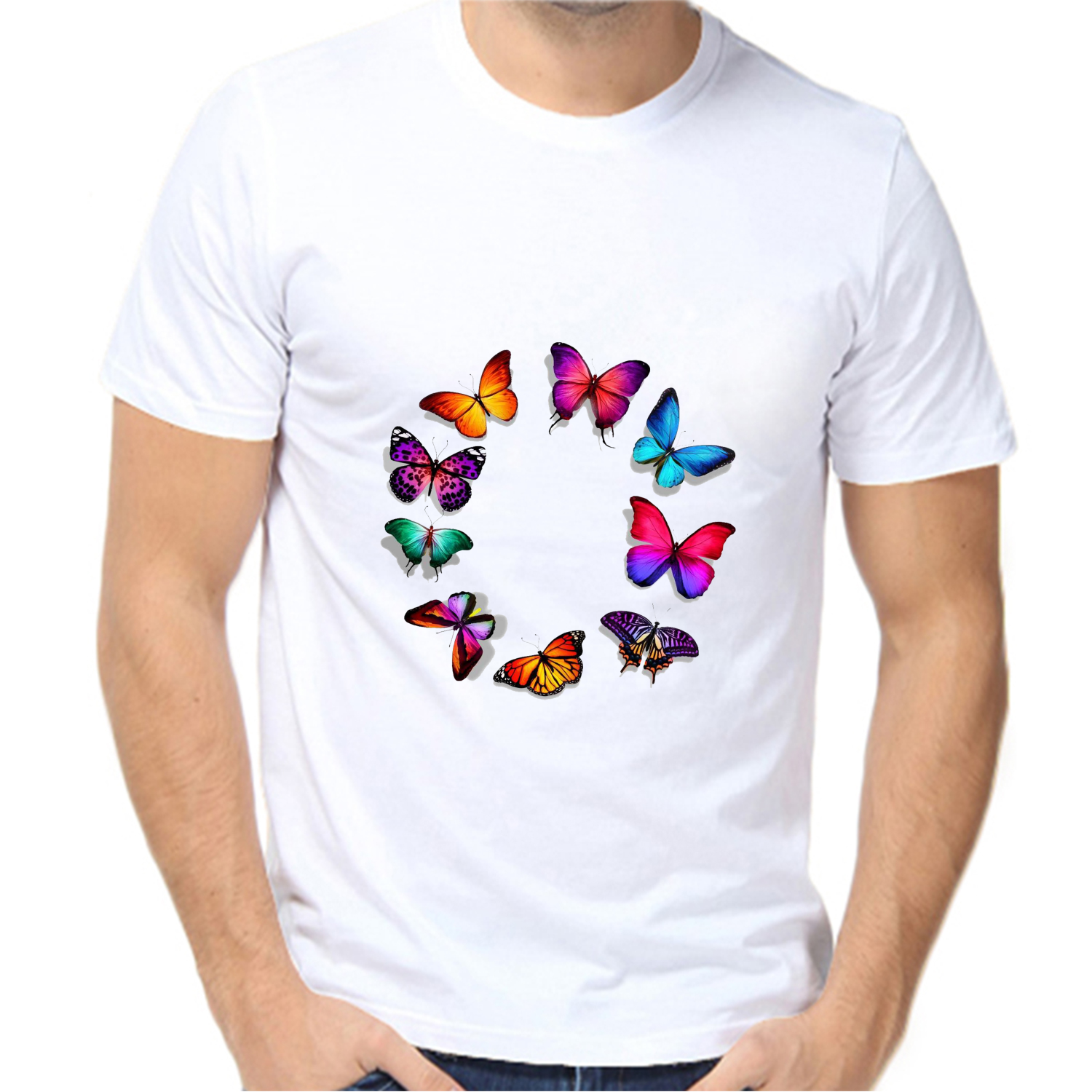 Футболка бабочка 19