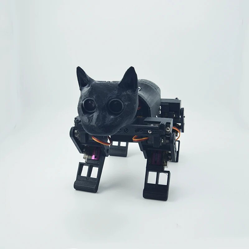 Программируемый бионический робот-кот Arduino — фото 1