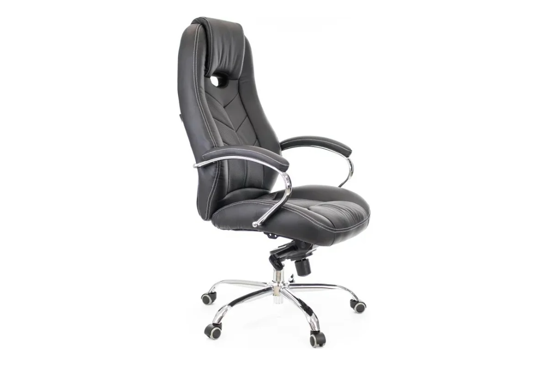 Кресло EVERPROF Drift M черный (EC-331-1 Leather Black)