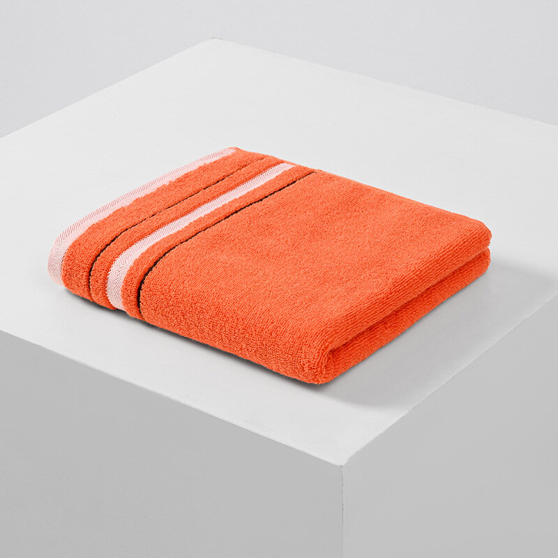 Взрослое полотенце из чистого хлопка, многоцветное, 40*90 см, большое полотенце для ванной, впитывающее, быстро сохнущее, большое полотенце для лица