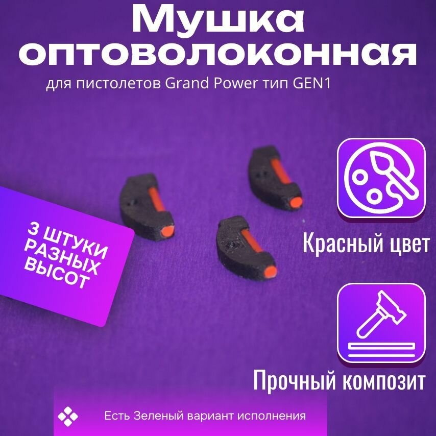 Оптоволоконная мушка Grand Power Gen1