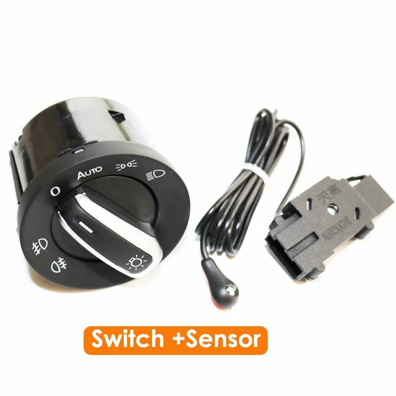 Переключатель датчика фар авто переключатель фар сенсор для VW Golf 6 2008-2012 Tiguan 2016-2018 Touran 2003-2016 Jetta 1,4 T