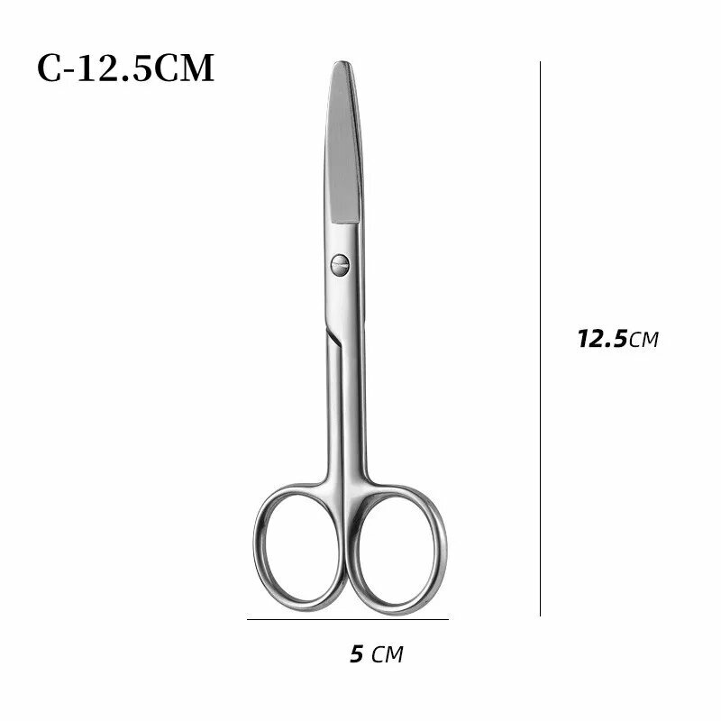Ножницы хирургические из нержавеющей стали, 12.5см, C-12.5CM