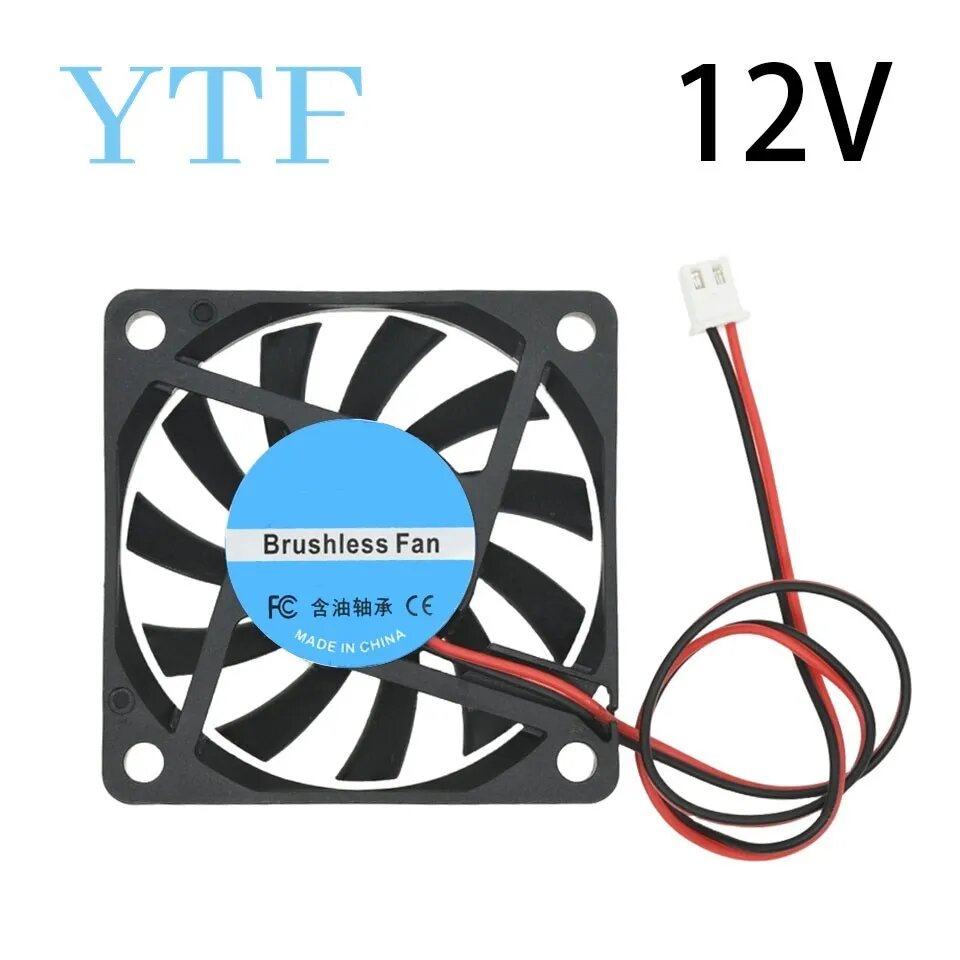 12V YTF Бесщеточный вентилятор 6010