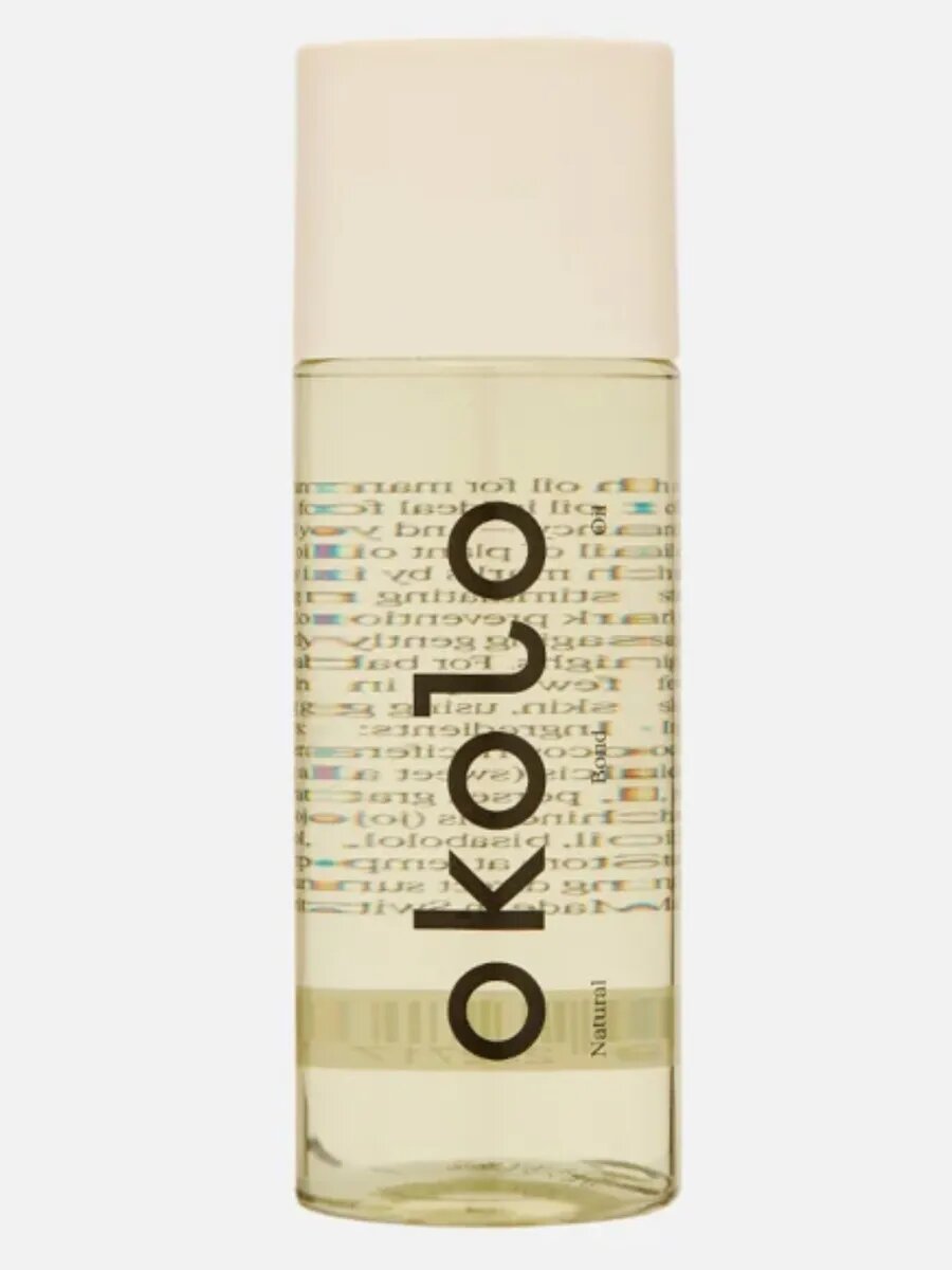 Атласное массажное масло для тела OKOLO natural bond oil