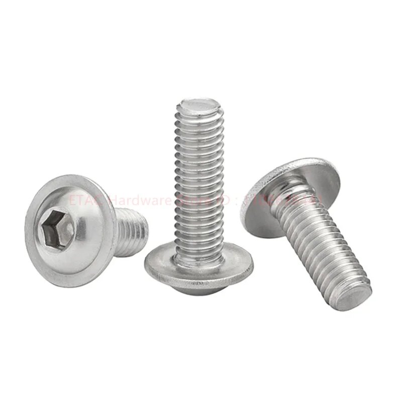 Отвертка ISO 7380 с подушечкой из нержавеющей стали A2-70 M2(30Pcs), 12mm