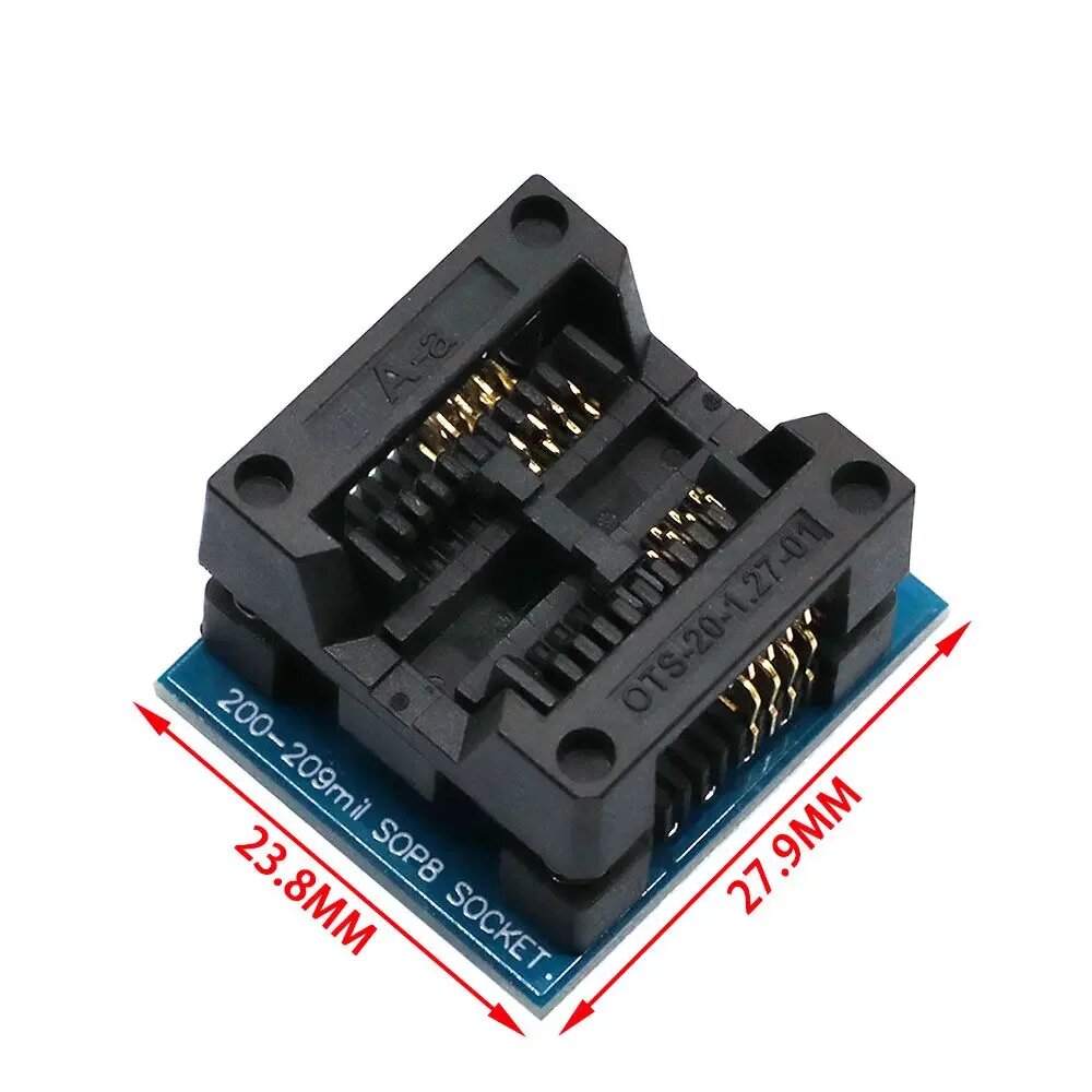 Адаптер SOP16 к DIP8 EZ Programmer Adapter Socket Converter Module 200mil-209mil