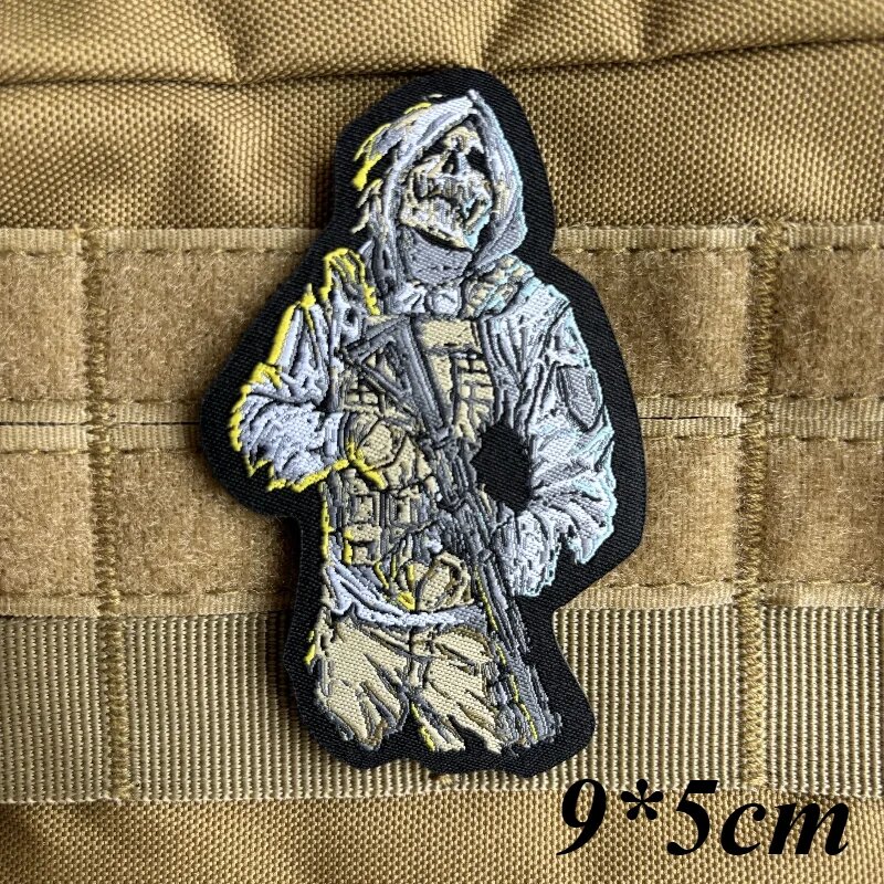 Тактический патч череп солдат DZ004