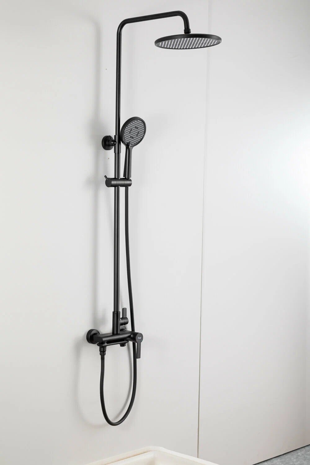 Душевая система Frap F2KK48GM8-BA6 черная матовая