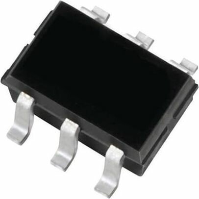 Транзистор DIODES INCORPORATED MMDT5551-7-F NPN x2 биполярный 160В 0,2А 200мВт SOT363 1 шт