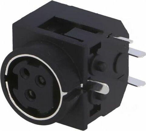 Гнездо NINIGI PC-MDJ-401-3P Гнездо питания DC "мама" PIN 3 THT 30ВDC -20-80 град. C 1шт