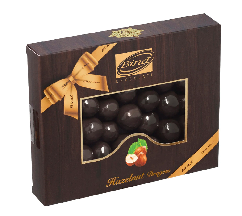 Драже BIND Фундук в темном шоколаде 100г